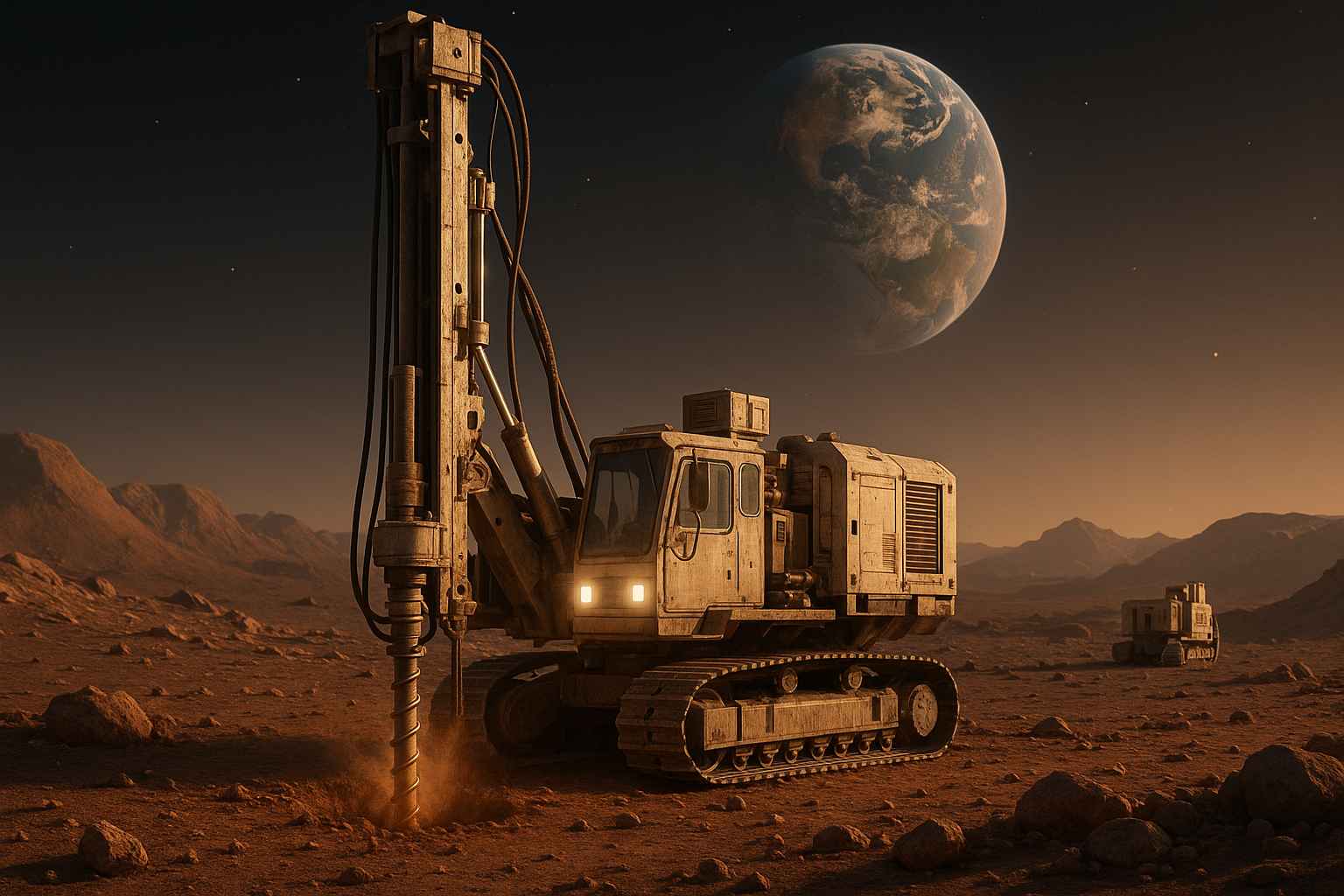 Drilling in Space: How Does It Work? - Space Mining