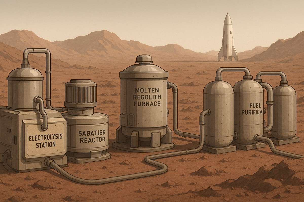 How to Produce Fuel in Space? - Space Mining